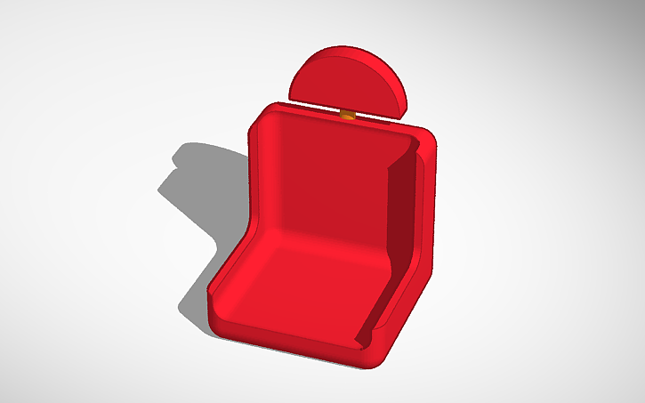 3D design Bucket seat - Tinkercad