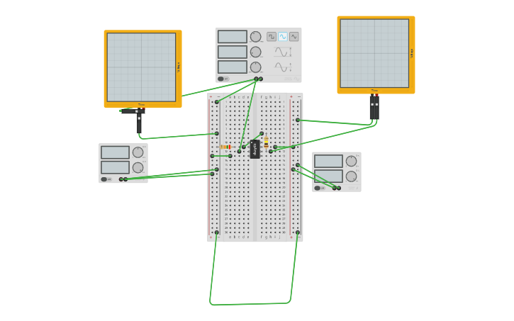 Circuit Design Opamp Tinkercad