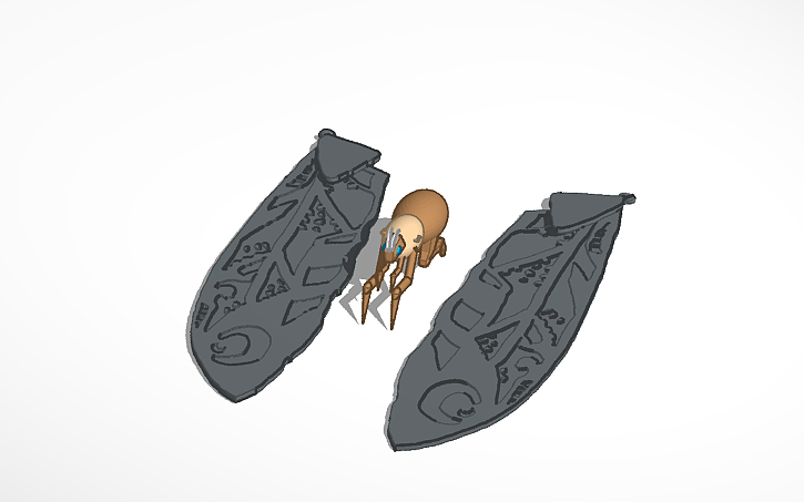 3D design Mothra 2019 | Tinkercad
