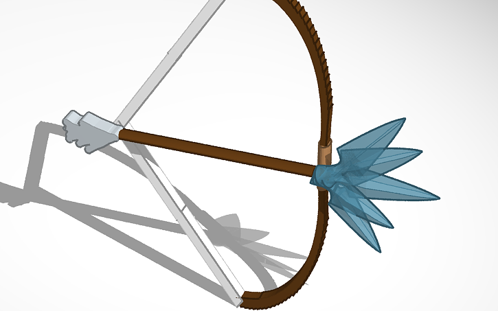 3D design bow - Tinkercad