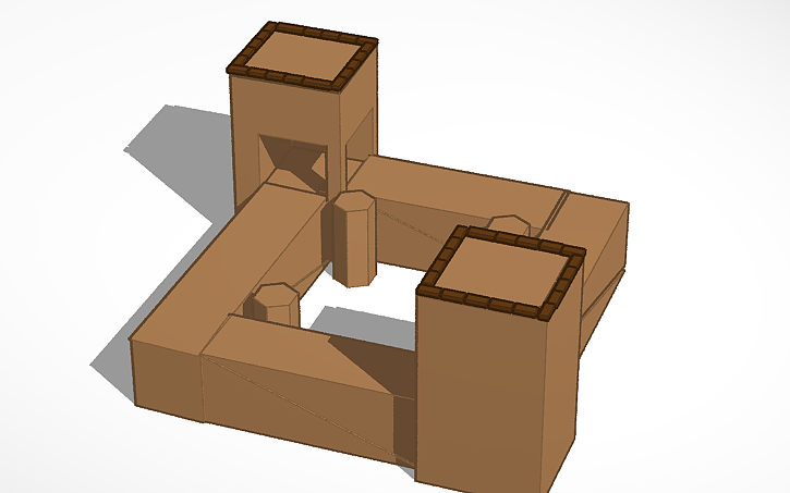 3D design Great Wall Of China Watch Towers | Tinkercad