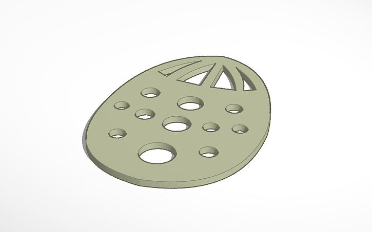 3D design EGGS - Tinkercad