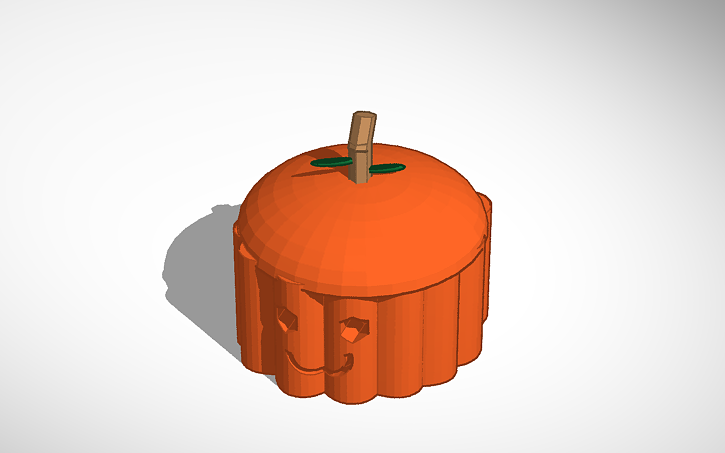 3D design Happy Pumpkin | Tinkercad
