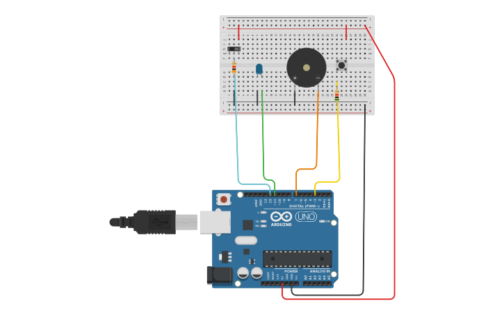 Circuit design Arduino Projeto F | Tinkercad