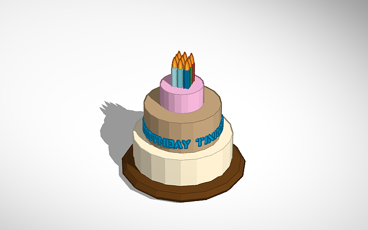 3D design Happy Birthday Tinkercad | Tinkercad