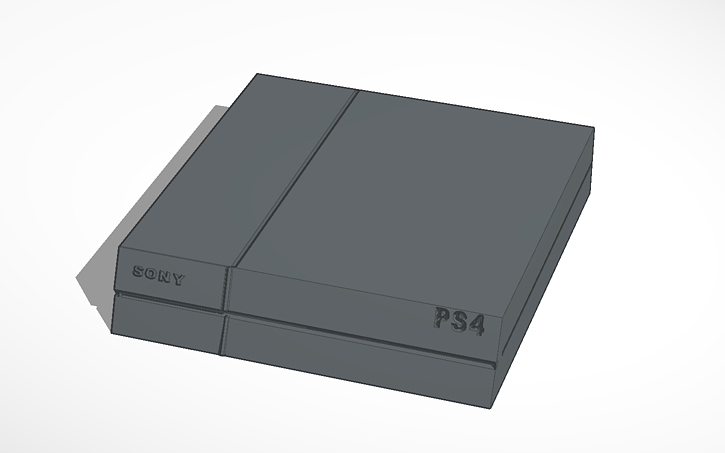 3D design ps4 - Tinkercad