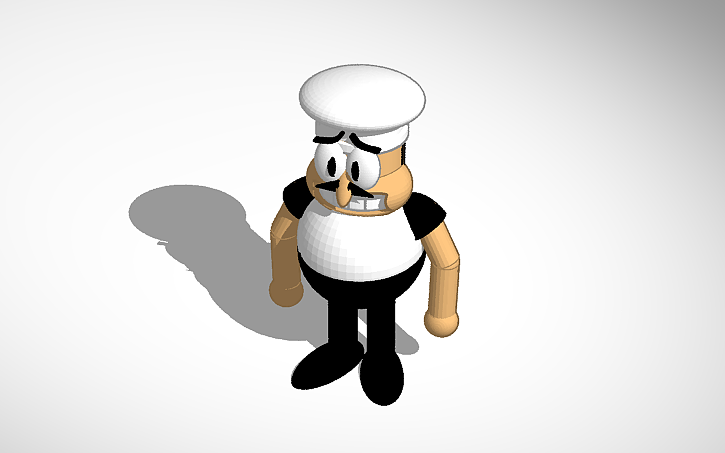 3D design peppino - Tinkercad
