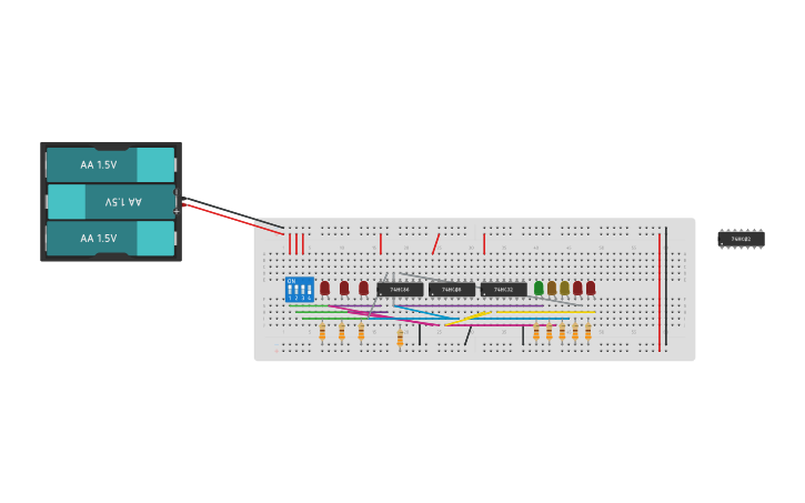 Circuit design Examen Unidad 2 - Tinkercad Circuit design Examen Unidad 2 - Tinkercad
