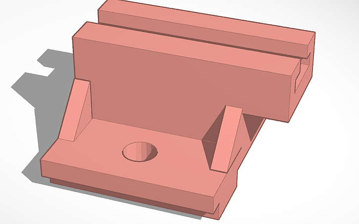 3D design Tool Post Block - Tinkercad