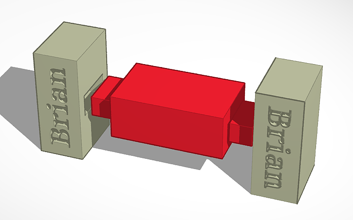 3D design Practica4-Brian Bolaños | Tinkercad