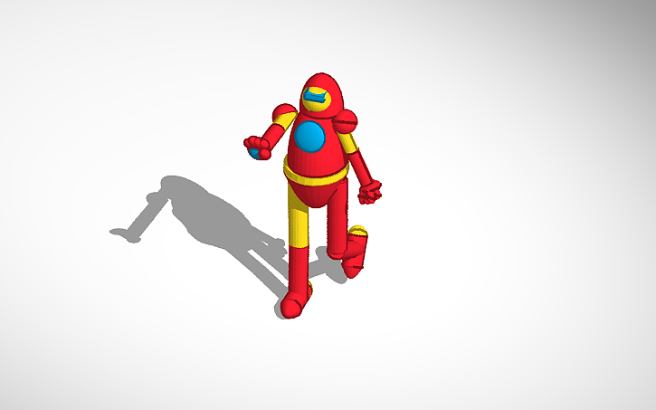 3D design iron man`s suit | Tinkercad