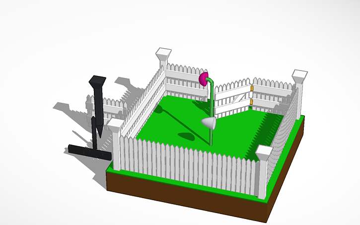 3D design Corey and Glenn_Picket Fence [WIP] | Tinkercad
