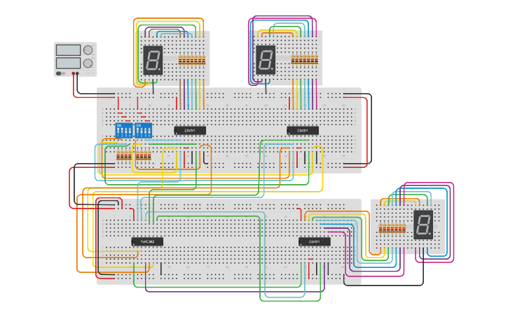 Circuit design punto 5 - Tinkercad