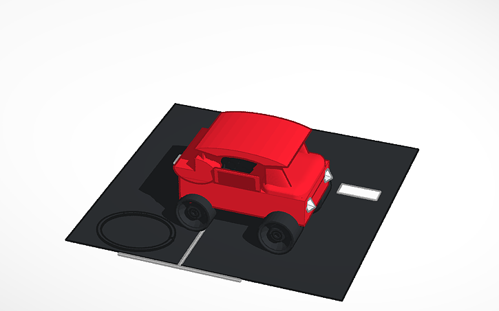 3d Design Electric Car Tinkercad