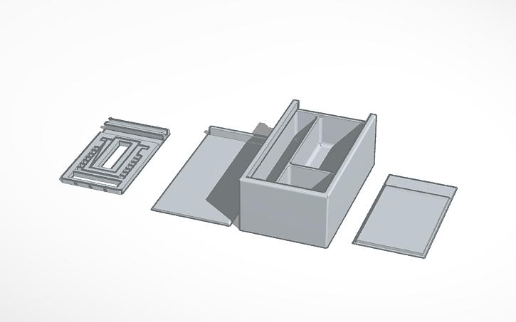 3D design Pro DnD Case V4 - Tinkercad