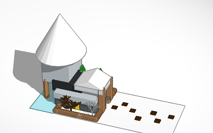 3D design the house - Tinkercad