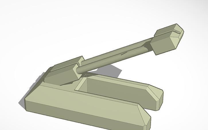 3D design mouse cord holder - Tinkercad