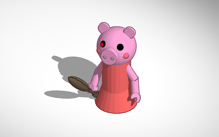 3D design Piggy(Roblox) | Tinkercad