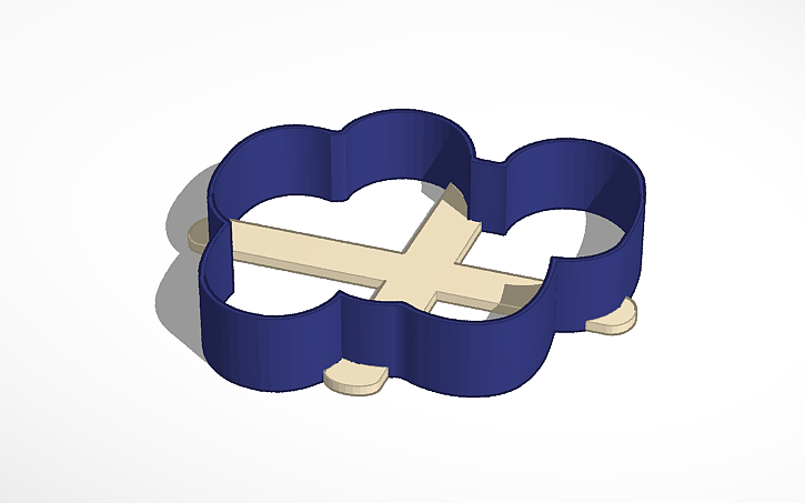 3D design Baby boy cookie cutter outline | Tinkercad