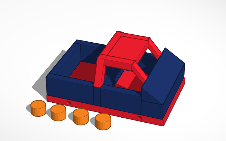 3D design Hot Wheel - Tinkercad