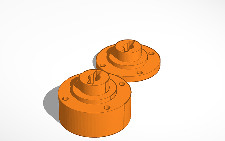 3D design center locker v3 - Tinkercad