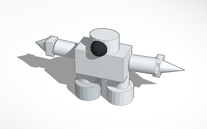 3D design Ethan robot - Tinkercad