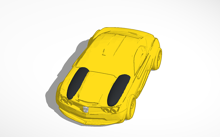 3D design Bumble Bee - Tinkercad