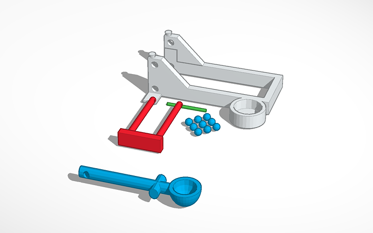 3D design -Catapult - Tinkercad