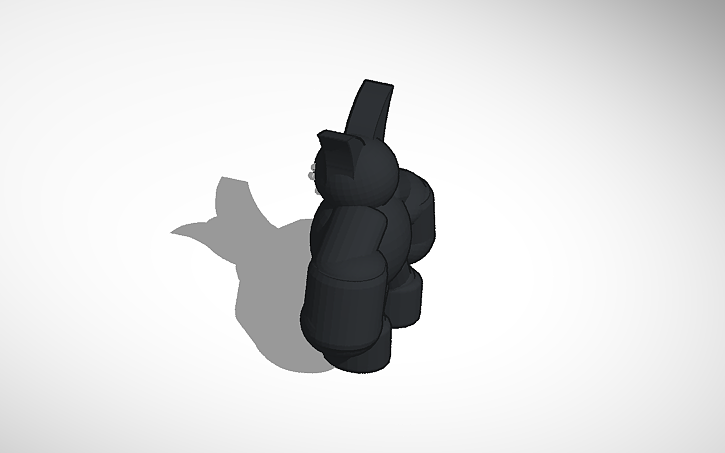 3D design Nekoamon / Syobon '07 (2023 REMAKE) - Tinkercad