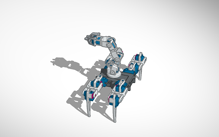 3D design Spidy-The Spider Robot | Tinkercad