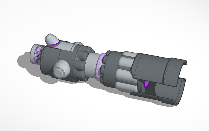 3D design the riot cannon | Tinkercad