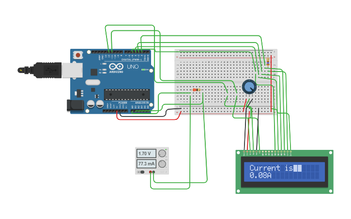 Circuit Design Ammeter 011 Tinkercad
