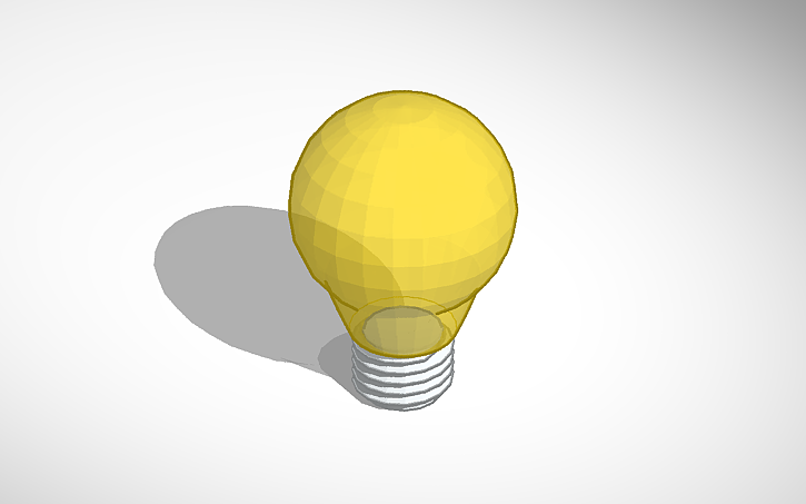 3D design Light Bulb 2.0 - Tinkercad