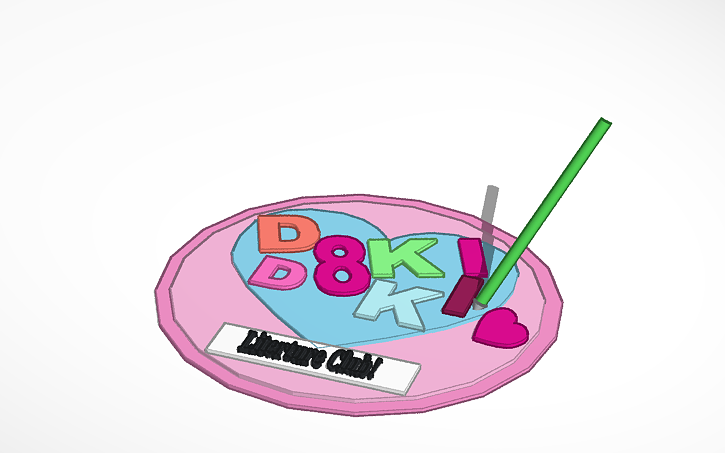 3D design Doki Doki - Tinkercad