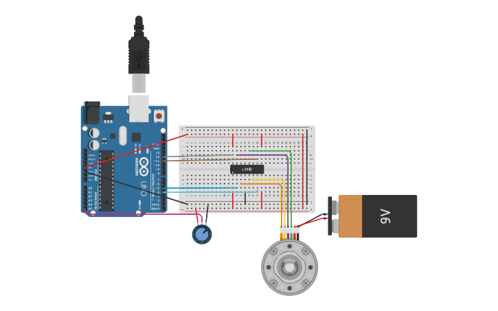 Circuit design HOA 1 | Tinkercad