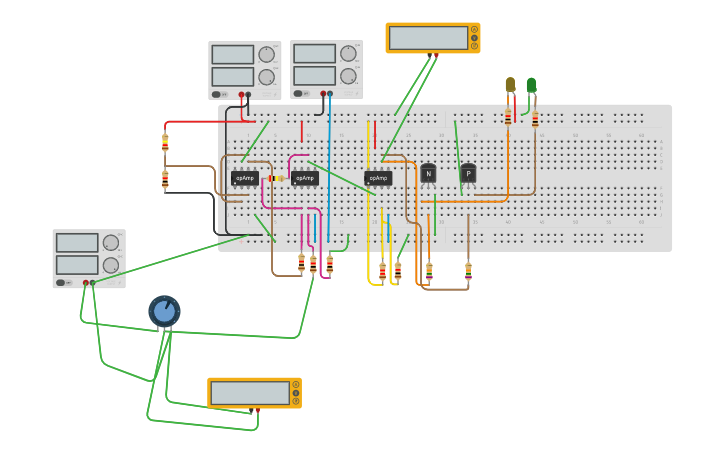 Circuit design Cir Ana - Tinkercad