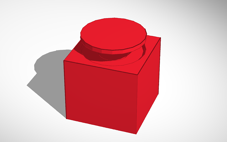 3D design Working fidget button - Tinkercad