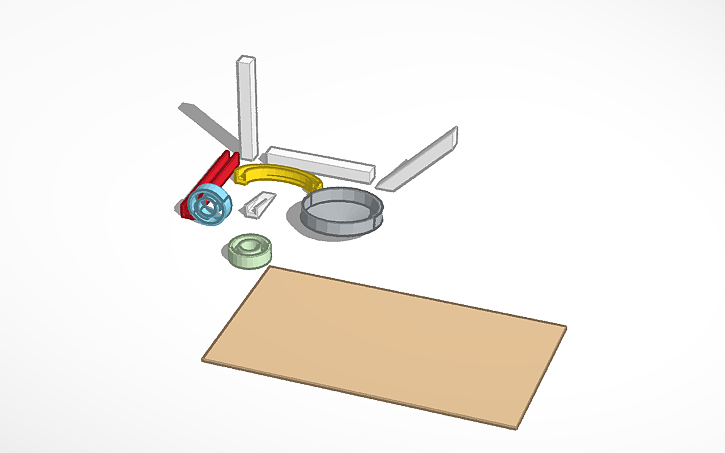 3D design Paper Roller Coaster - Short - Tinkercad