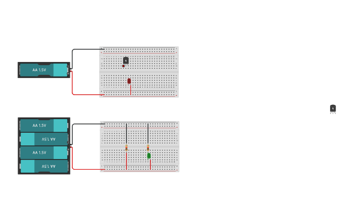 Circuit design SK - Series and Parallel Circuits Assignment | Tinkercad
