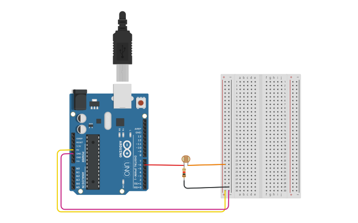 Circuit design task 1 | Tinkercad