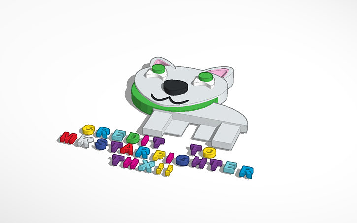3D design Adorable kitten!! | Tinkercad