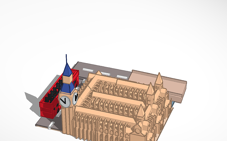 3D design Big ben | Tinkercad