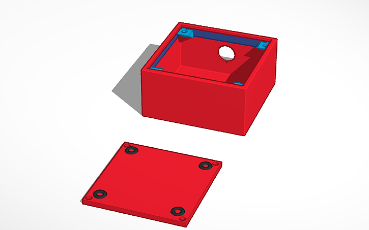3D design Buzzer Box Prototype 3 (3D Printing) - Tinkercad