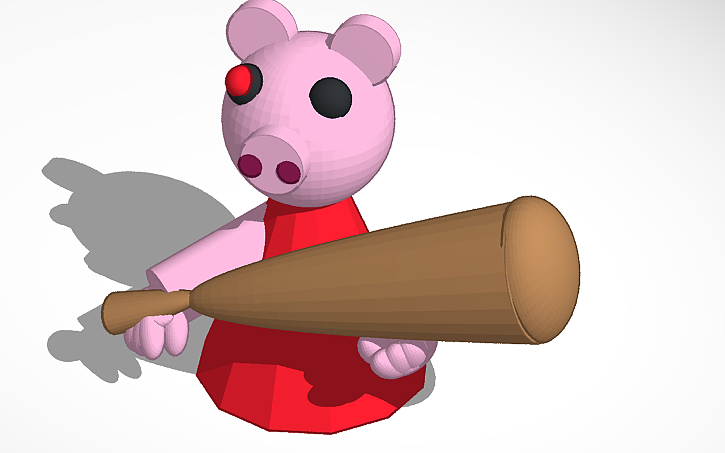 3D design Piggy(Roblox) | Tinkercad