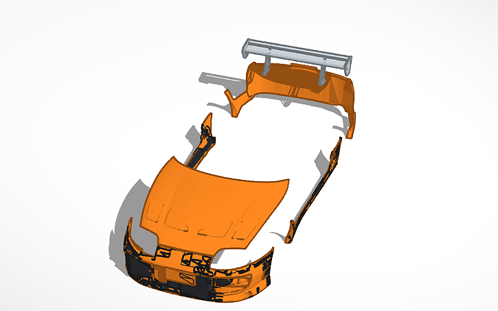 3D design Full Bomex Supra Kit Fast and furious - Tinkercad