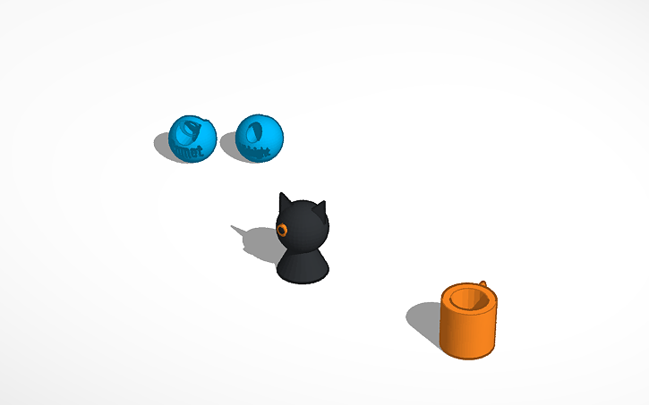 3D design keychain - Tinkercad