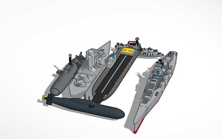 3D design ships | Tinkercad