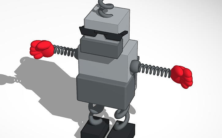 3d Design Robot Tinkercad