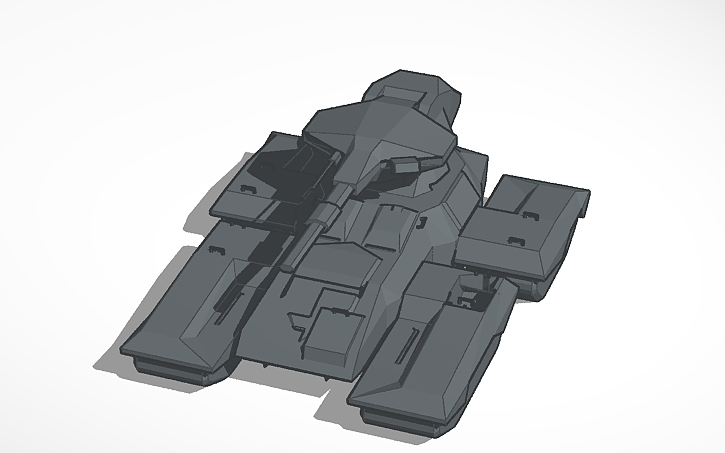3D design megatron the tank!! - Tinkercad