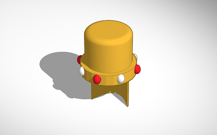 3D design The Golden Cap | Tinkercad